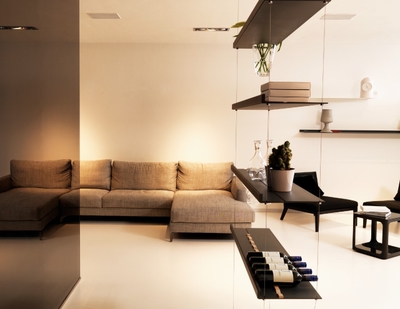 Room divider White | Partition wall living room | Strackk